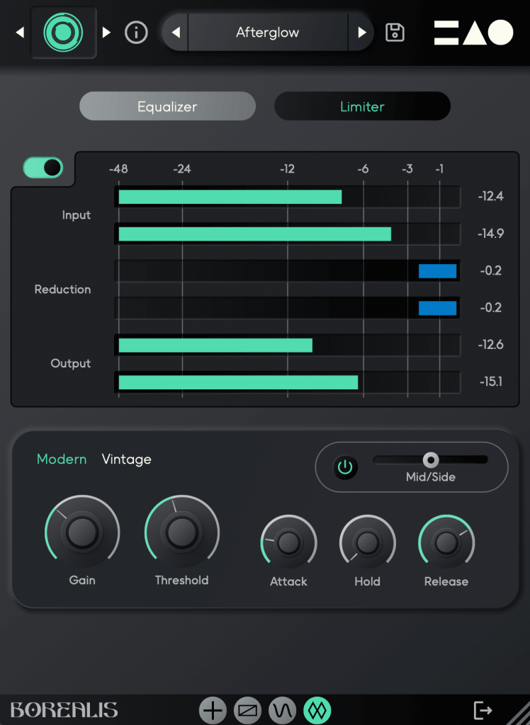 MNTRA BOREALIS | 音に深みと空間を加える14種類のリバーブエフェクト | Digiland（デジランド）