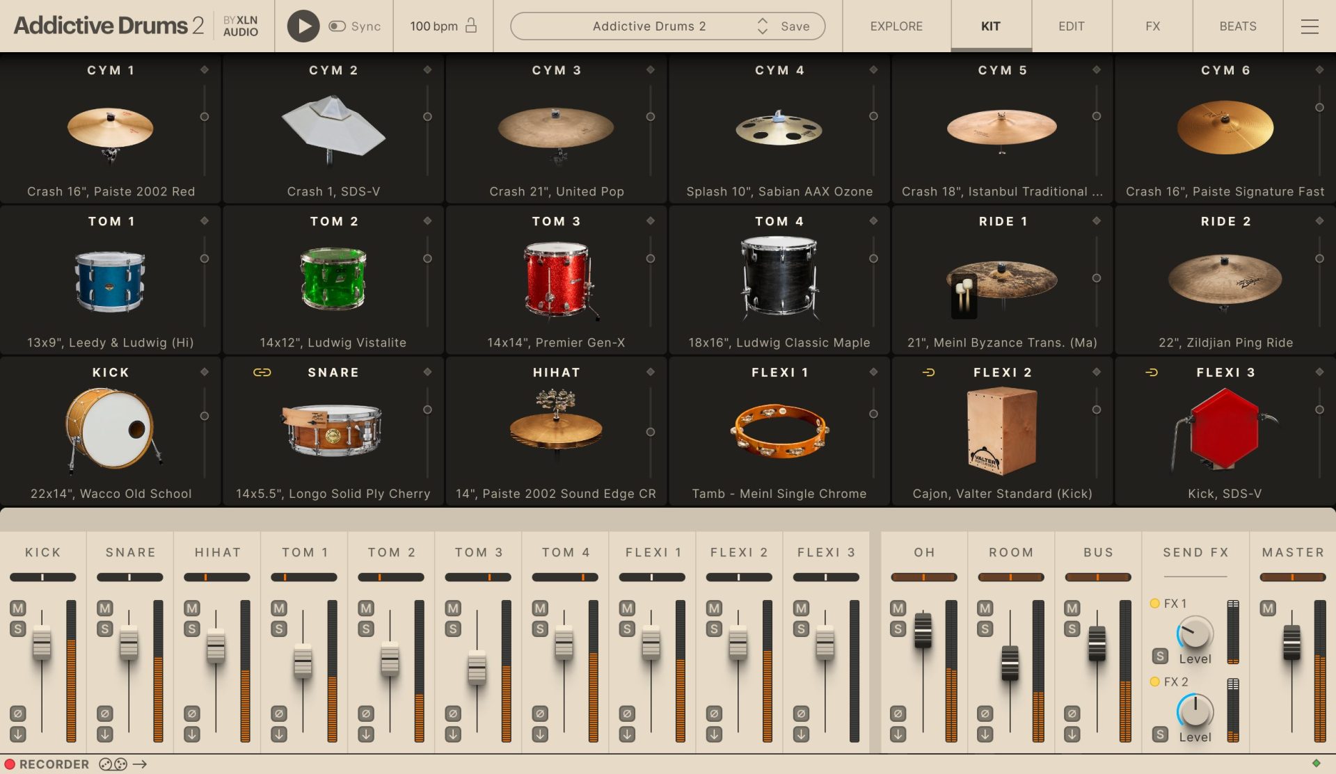 XLN Audio Addictive Drums 2.5 | 新たなGUIと新エフェクトでさらに音楽制作を効率化させたドラム音源ソフト ...