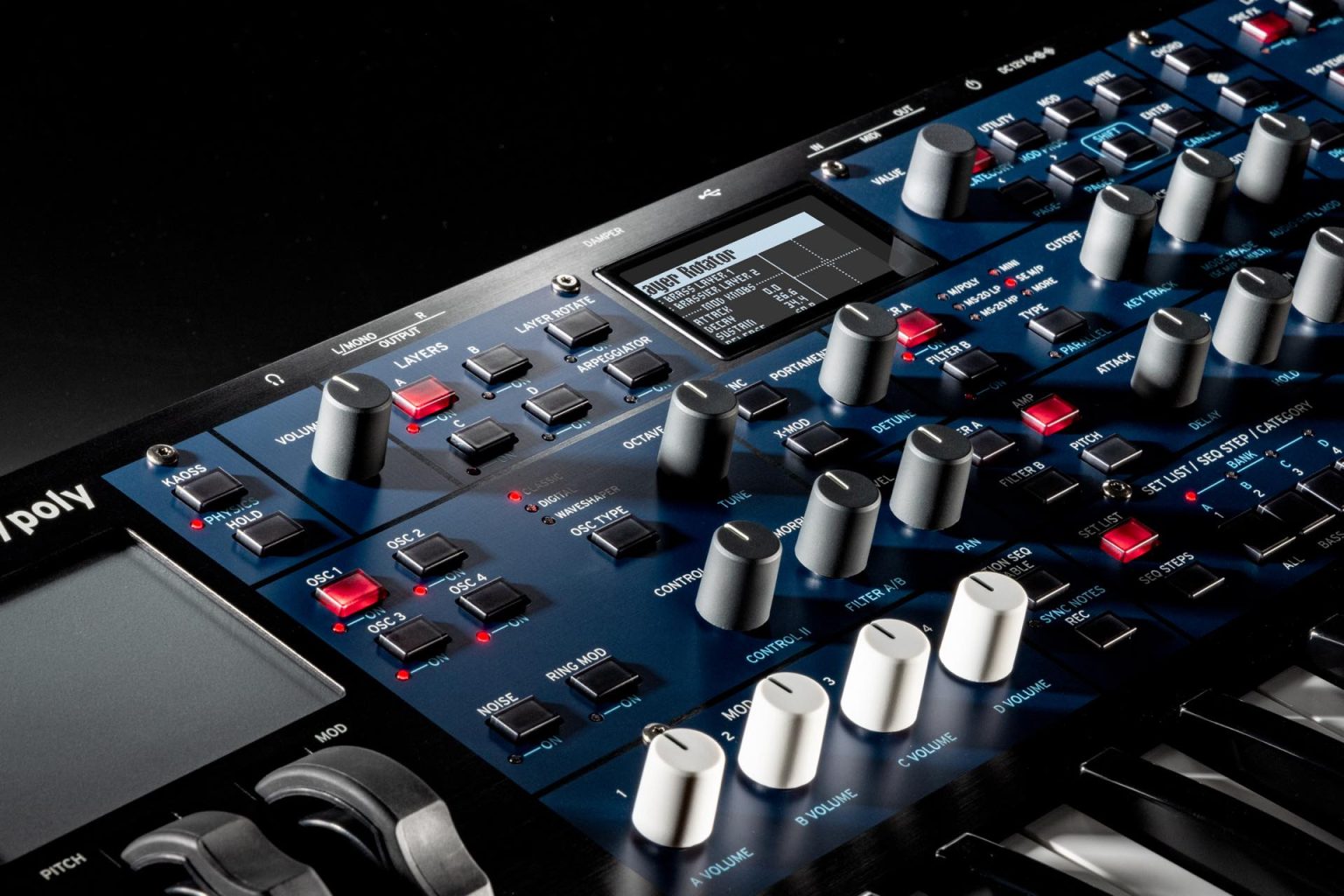 Korg MULTI / POLY | 伝説的なMono/Polyの遺産を継ぐ次世代ヴァーチャル・アナログ・シンセサイザー ...