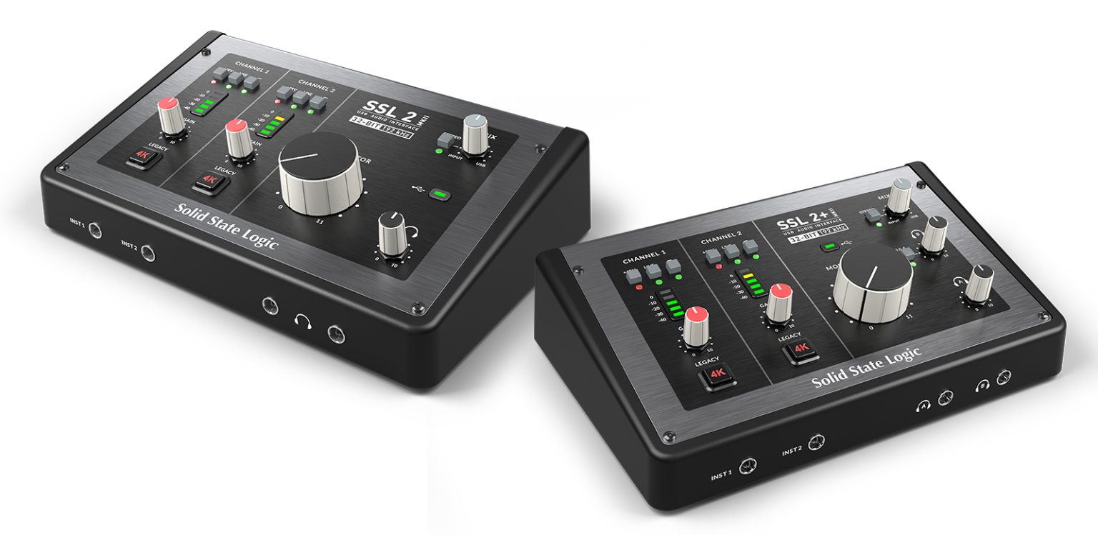 Solid State Logic SSL 2 MKII / SSL2+MKII | 待望のSSL2後継機！ | Digiland（デジランド）