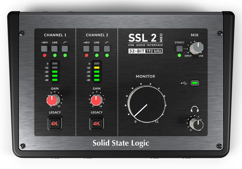 Solid State Logic SSL 2 MKII / SSL2+MKII | 待望のSSL2後継機！ | Digiland（デジランド）