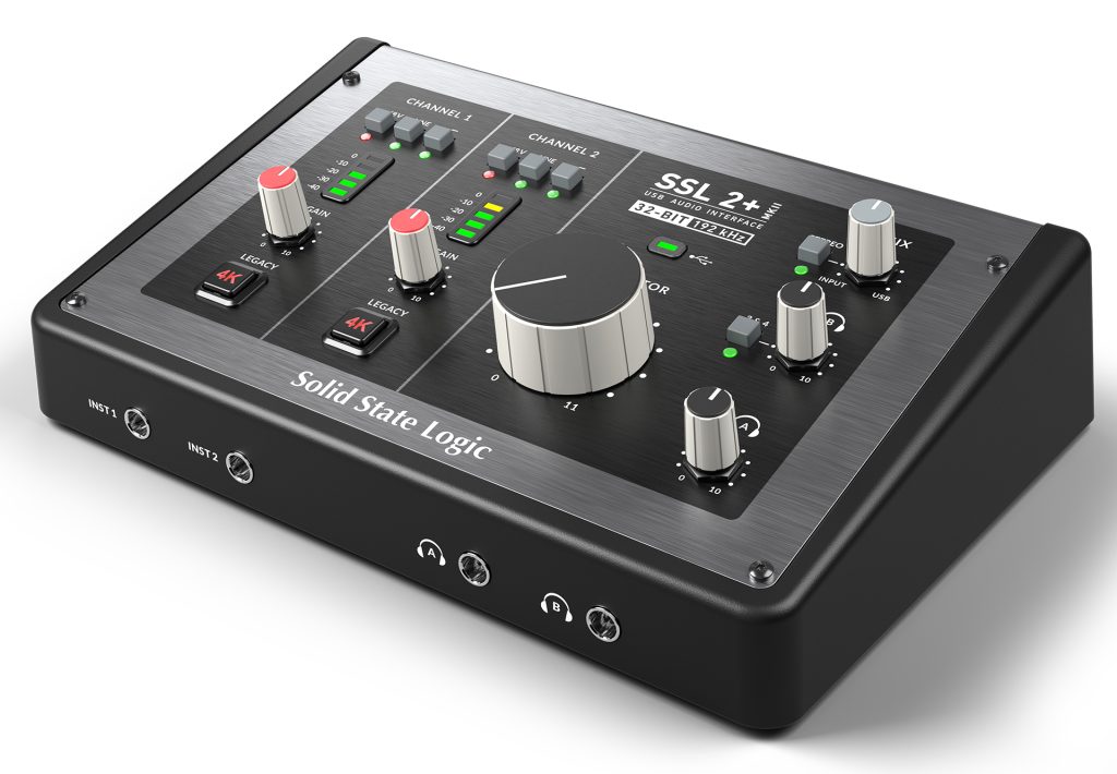 Solid State Logic SSL 2 MKII / SSL2+MKII | 待望のSSL2後継機！ | Digiland（デジランド）