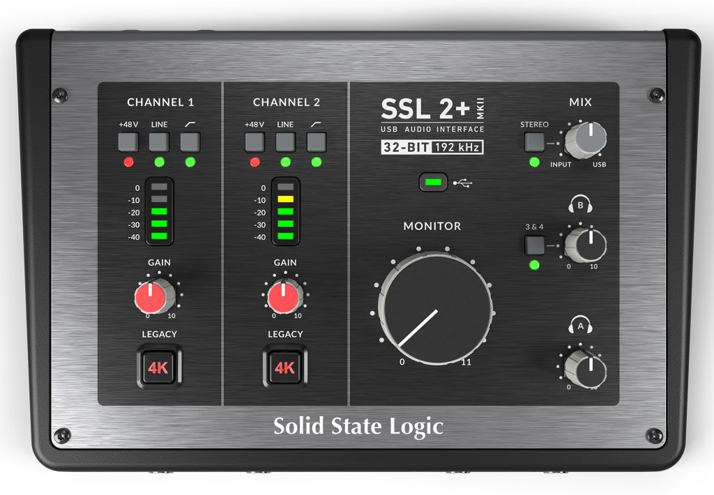 Solid State Logic SSL 2 MKII / SSL2+MKII | 待望のSSL2後継機！ | Digiland（デジランド）