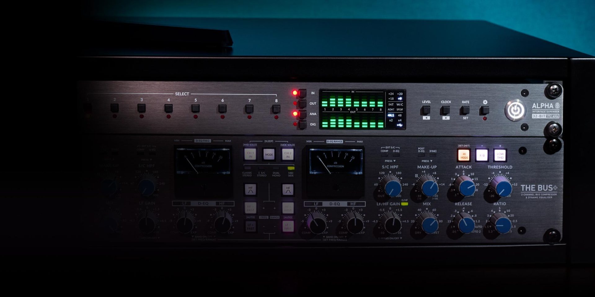 Solid State Logic （SSL）ALPHA 8 | 8 IN / 8 OUT のオーディオインターフェイスエキスパンダー ...