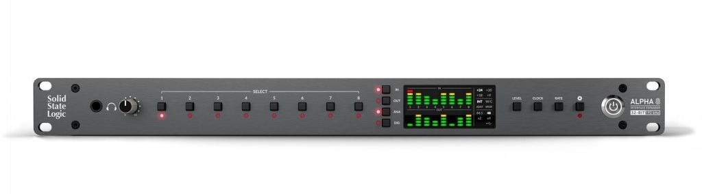 Solid State Logic （SSL）ALPHA 8 | 8 IN / 8 OUT のオーディオインターフェイスエキスパンダー ...