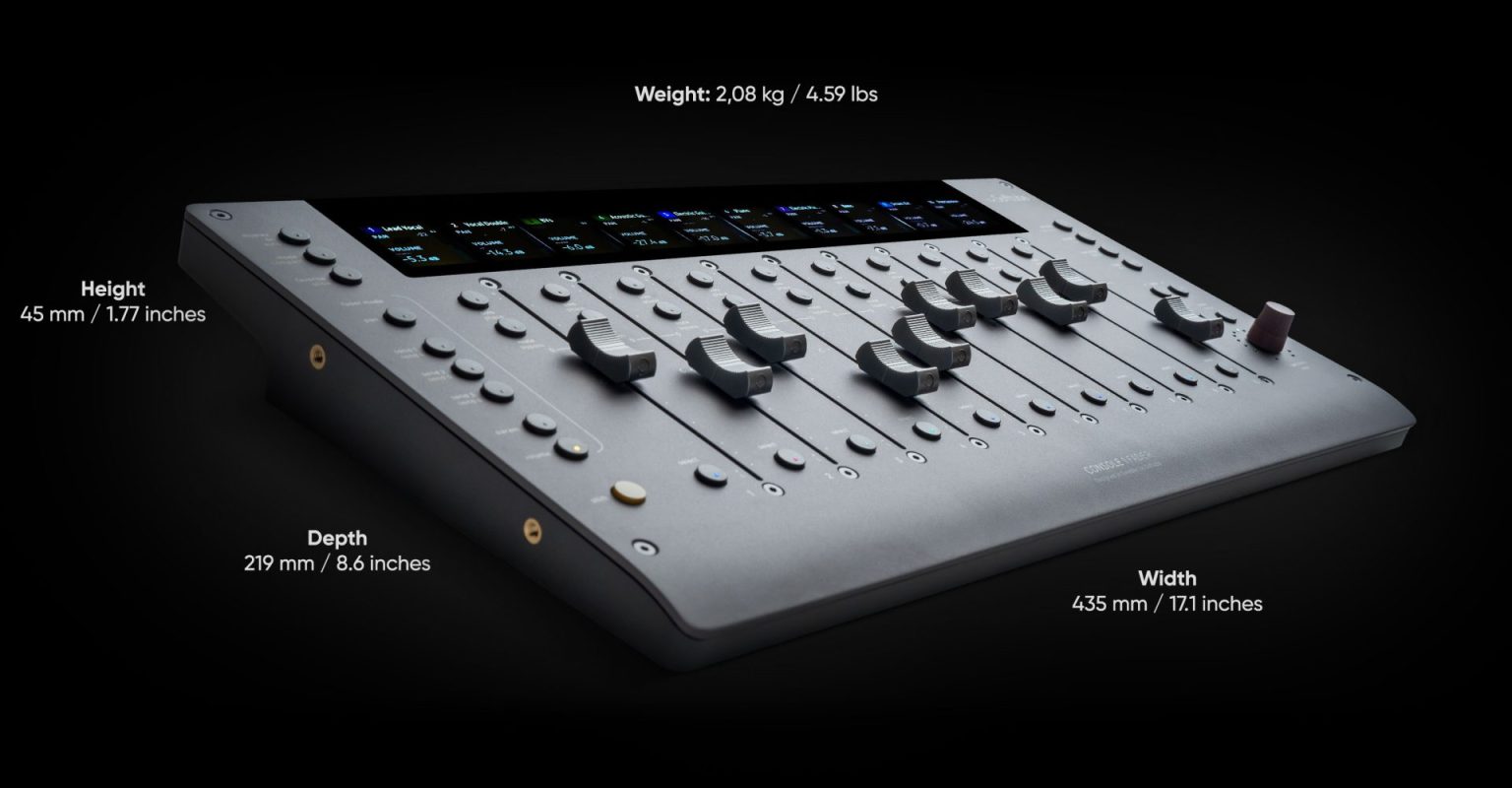 Softube Console 1 Fader Mk III | アナログフィールを追求したDAWコントローラー | Digiland（デジランド）