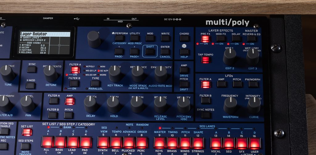 KORG multi/poly module | 「Mono/Poly」をコンパクトに進化させたデスクトップ＆ラック対応モジュール ...