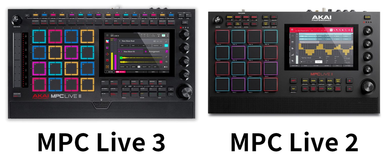 AKAI MPC Live 3 | 新MPCeパッド×MPC3 OS。PC不要でサンプリングからループ/フレーズの起動・切り替えまで一台完結 ...