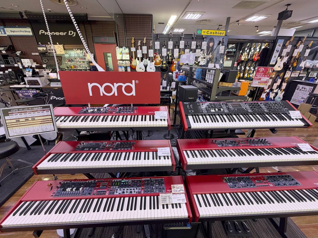Nord Keyboards プロキーボーディストが愛用するNordキーボードの特徴と比較、展示店舗一覧 | Digiland（デジランド）