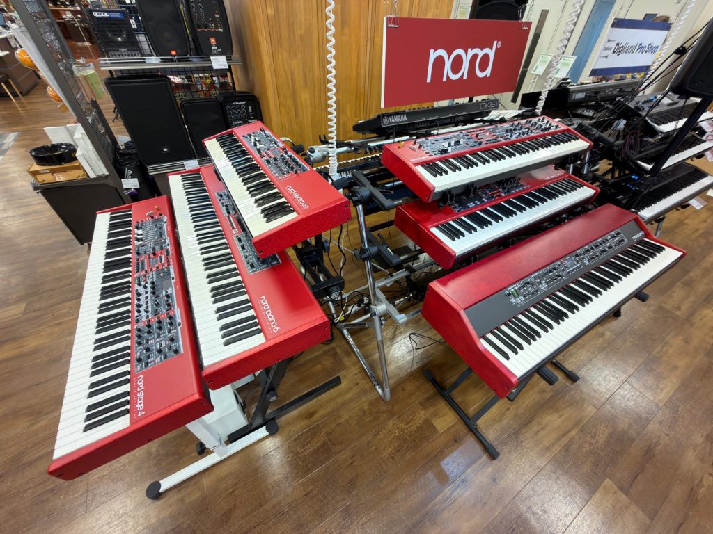 Nord Keyboards プロキーボーディストが愛用するNordキーボードの特徴と比較、展示店舗一覧 | Digiland（デジランド）