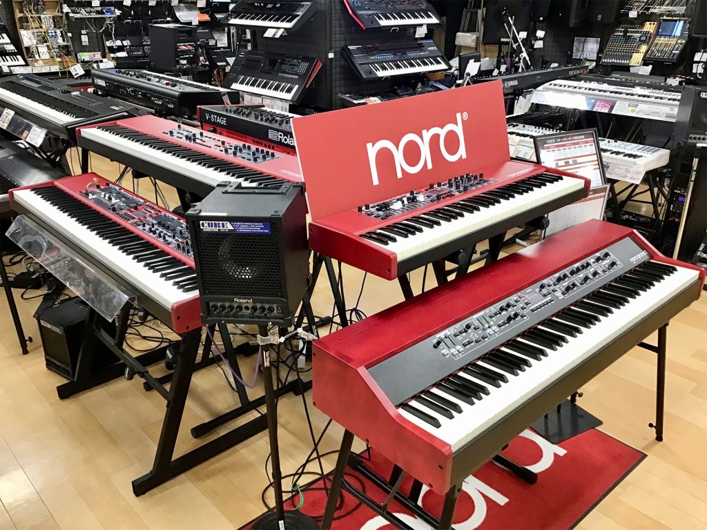 Nord Keyboards プロキーボーディストが愛用するNordキーボードの特徴と比較、展示店舗一覧 | Digiland（デジランド）
