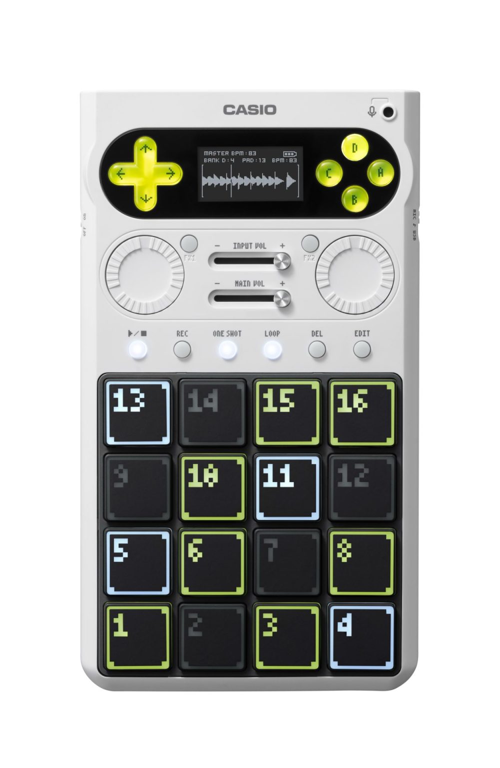 CASIO SXC-1 | コンパクトなポータブル・スタンドアローン・サンプラー | Digiland（デジランド）