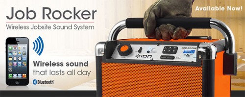 ION AUDIO 防塵・充電ラジオ + Bluetoothワイヤレス・スピーカー「JOB ROCKER」発表！ | Digiland（デジランド）