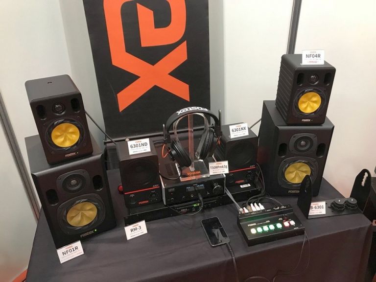 Fostex NF04R | 4インチHR形状ウーハー・ユニット搭載の小型アクティブ・スピーカー | Digiland（デジランド）