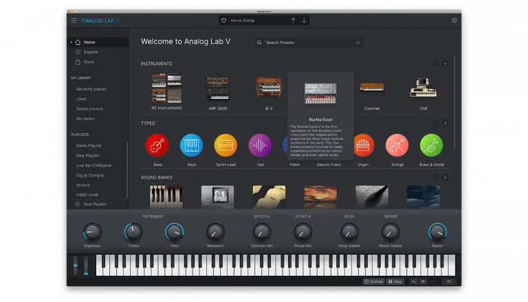 ARTURIA Analog Lab Pro（Analog Lab V）| V Collectionから厳選された至極のサウンド・コレクション ...
