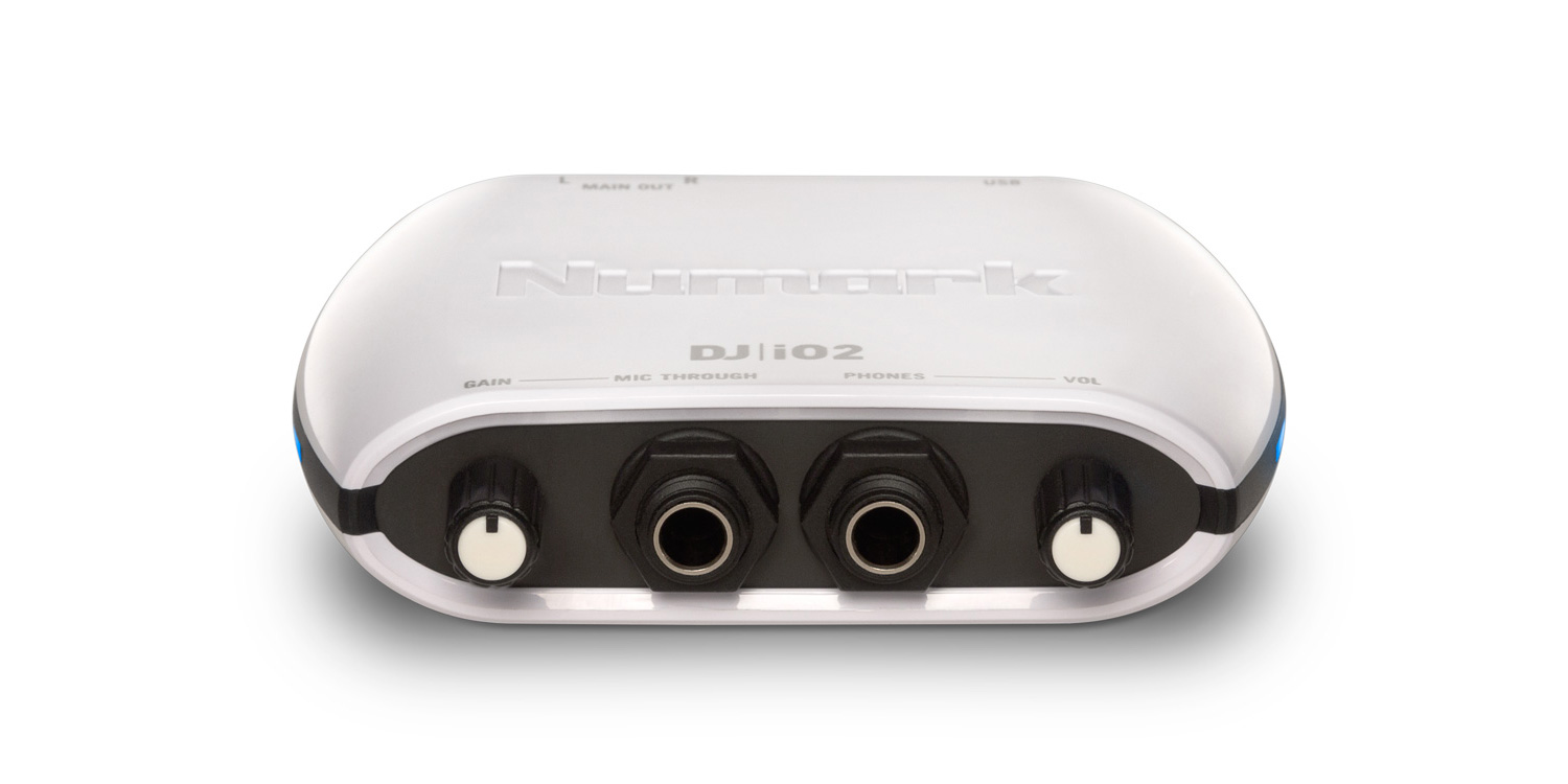コンパクトでシンプルなDJ用オーディオ・インターフェイス Numark「DJiO2」が発売 | Digiland（デジランド）